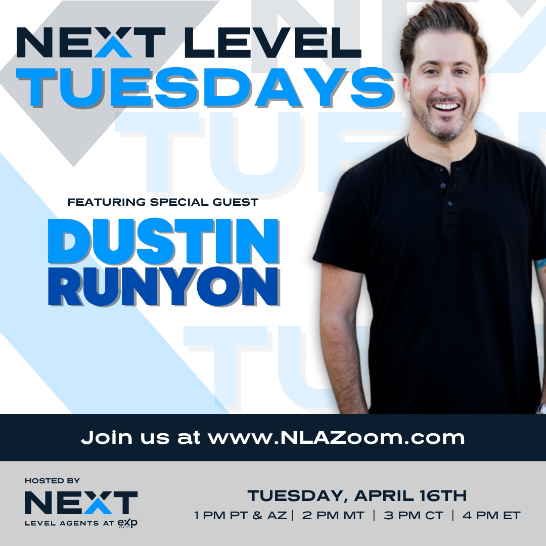 Events from April 16 – January 30 – Next Level Agents